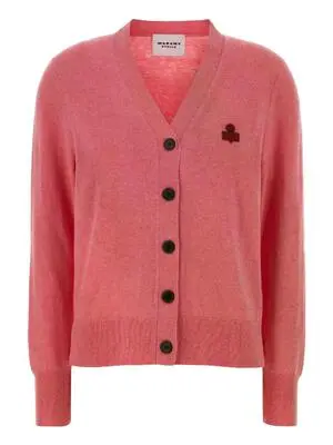 MARANT ETOILE Buttoned Cardigan - Pink