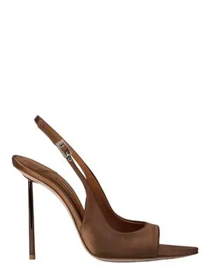 LE SILLA Bella Slingback Heeled Sandals - Brown