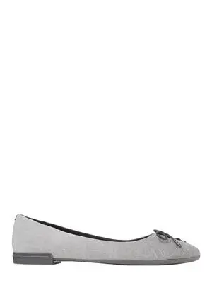 JIMMY CHOO Scarlett Bow-detail Ballet Flats - Grey