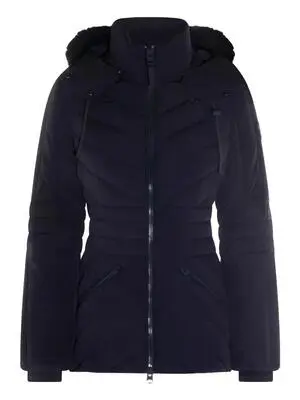 Mackage Hooded Quilted Jacket Blue