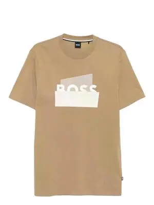 BOSS Logo T-shirt - Neutrals