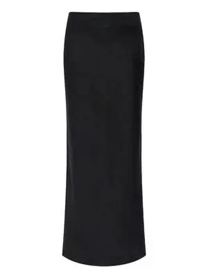 Cult Gaia Zip Maxi Skirt - Black