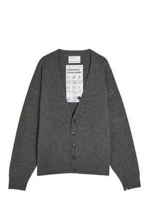 Extreme Cashmere N°459 Jonah Button Cardigan - Grey