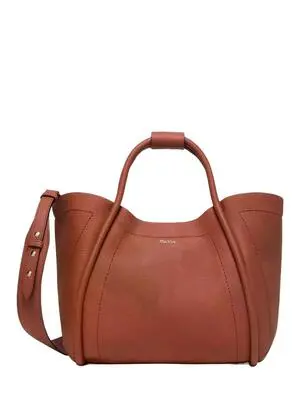 Max Mara Small Marine Tote Bag - Brown