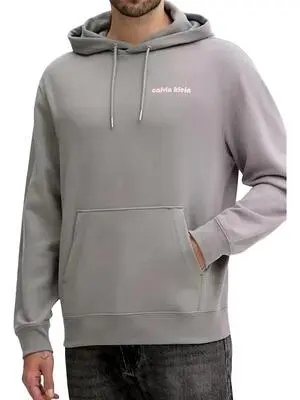 Calvin Klein Logo-print Hoodie - Grey