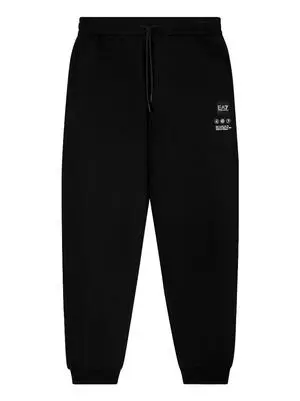 Emporio Armani Logo-detail Track Pants - Black