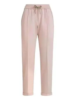Brunello Cucinelli Drawstring Track Pants - Pink