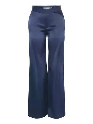 Alice + Olivia Shane Wide-leg Trousers - Blue