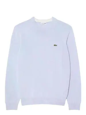 Lacoste Logo Slim-fit Sweater - Blue
