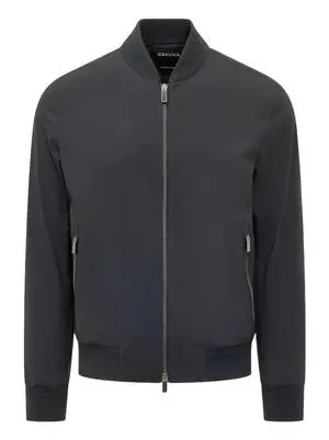Zegna Zip-up Blouson Jacket - Grey