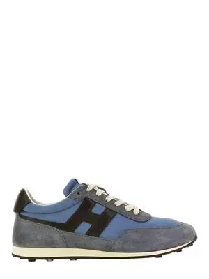 Hogan H699 Logo-patch Sneakers - Blue