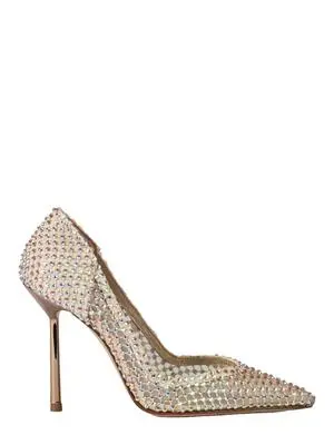 LE SILLA Gilda Embellished Heeled Pumps - Neutrals