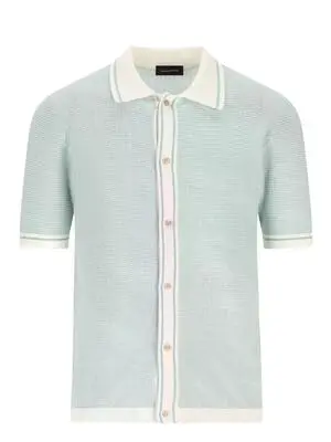 Tagliatore Buttoned Shirt - Blue