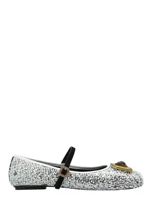 Kurt Geiger Pimlico Embellished Ballet Flats - Grey