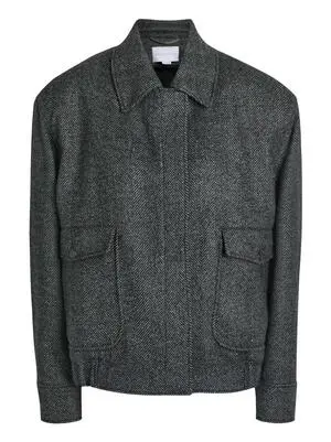 Stella McCartney Flap-pocket Herringbone Jacket - Grey