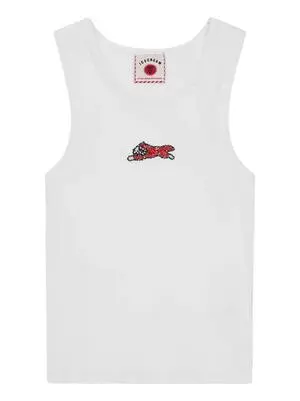 ICECREAM Beaded-embellishment Tank Top - White