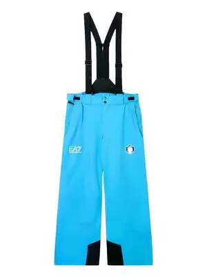 Emporio Armani Logo Trousers - Blue