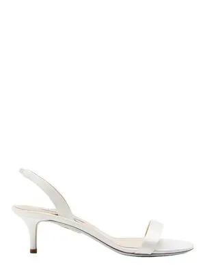 AQUAZZURA Slingback Strap Sandals - White