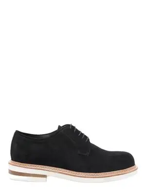Corneliani Lace-up Derby Shoes - Black