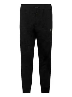 Philipp Plein Monogram Jogger Trousers - Black