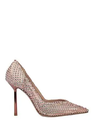 LE SILLA Gilda Embellished Stiletto Heel Pumps - Pink