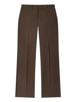 Paul Smith Button Trousers - Brown