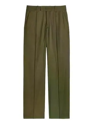 Ronny Kobo Rowley Pleated Trousers - Green