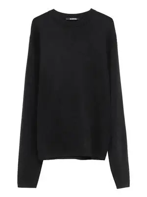 Jacquemus Crew-neck Sweater - Black