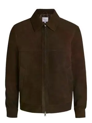 RAITH Bruno Zip-up Shirt Jacket - Brown
