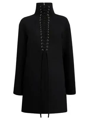 Khaite Lee Mini Dress - Black