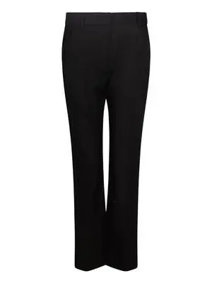 Max Mara Concealed-closure Trousers - Black