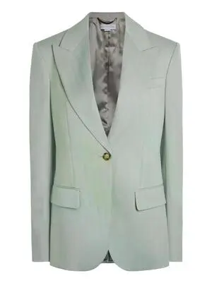 Stella McCartney Single-breasted Blazer - Green