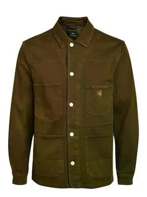 Paul Smith Button Fastening Pocket Shirt Jacket - Brown