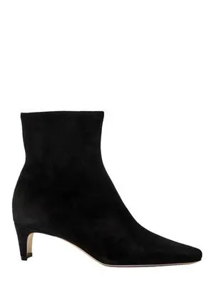 Staud Wally Pointed Ankle Boots - Black