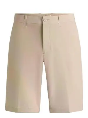 BOSS Commuter Slim-fit Shorts - Neutrals