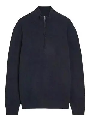 Nn07 Danny Half-zip Sweater - Blue
