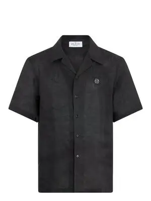 Philipp Plein Bowling Shirt - Black