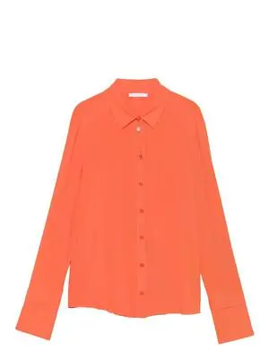 Patrizia Pepe Button-fastening Shirt - Orange
