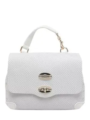 ZANELLATO Postina Turn-lock-closure Tote Bag - White