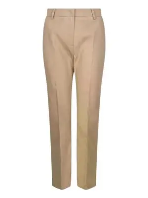 Max Mara Concealed-closure Trousers - Neutrals