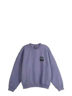 StÜssy Dice-graphic Sweatshirt - Purple