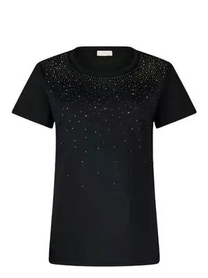 Liu Jo Embellished T-shirt - Black