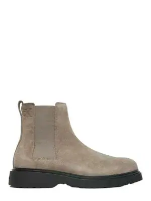 Calvin Klein Suede Chelsea Boots - Neutrals