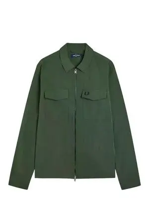 Fred Perry Zip Pocket Jacket - Green