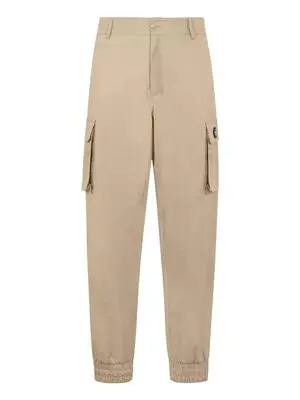 Philipp Plein Straight Cargo Trousers - Neutrals