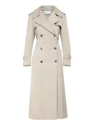 FLORENCE & FORTITUDE Double-Breasted Bow Coat
