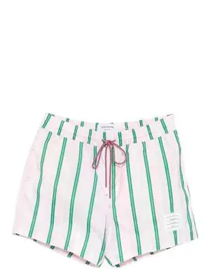 Thom Browne Striped Swim Shorts - Pink