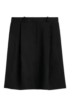 TOTEME Tailored Pleated Skirt - Black