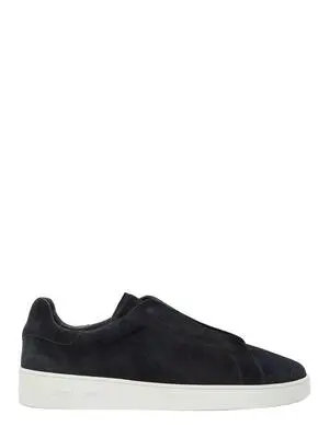 JUDE LLOW Luca Suede Sneakers - Blue