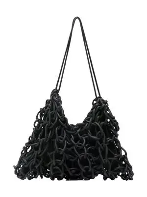 ALIENINA Chain-Link Strap Shoulder Bag